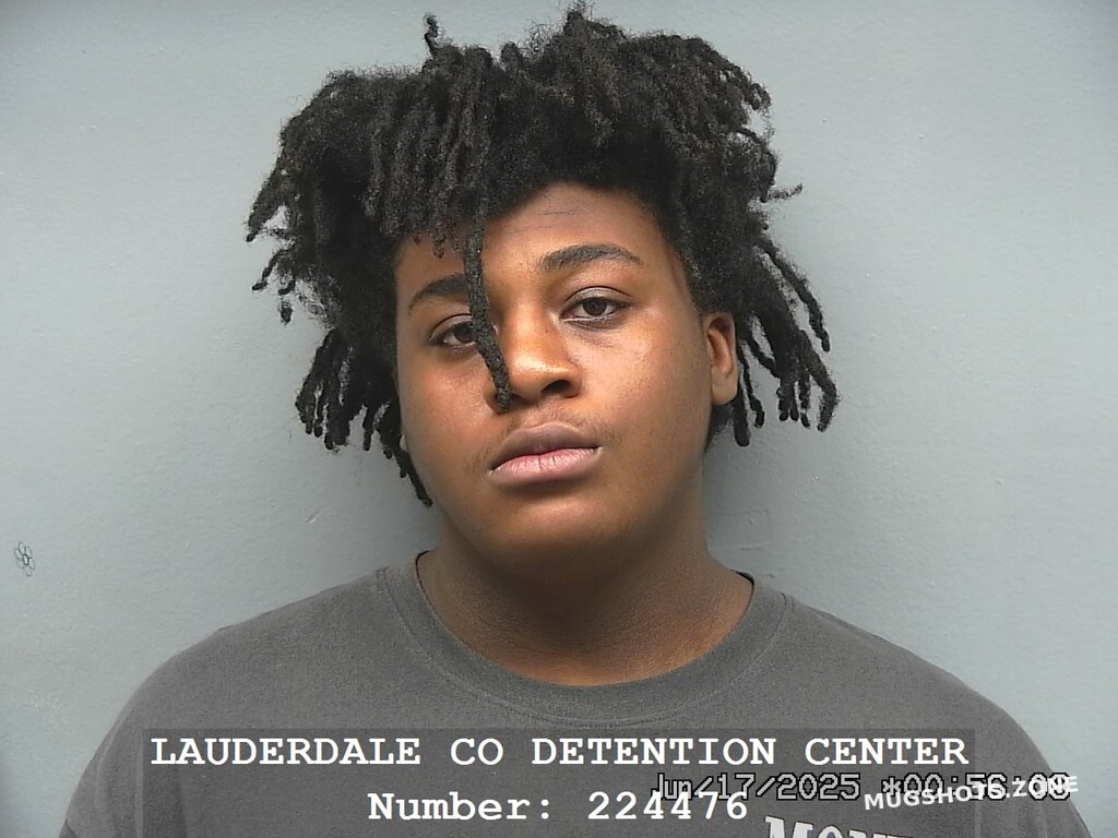 MALONE GARNER TRISTAN JEROME 06/16/2025 - Lauderdale County Mugshots Zone