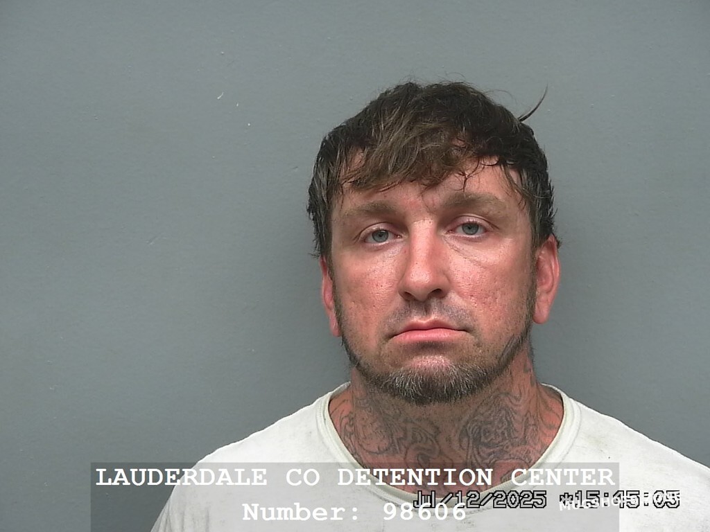 HINES BRIAN KEITH 07/12/2025 - Lauderdale County Mugshots Zone