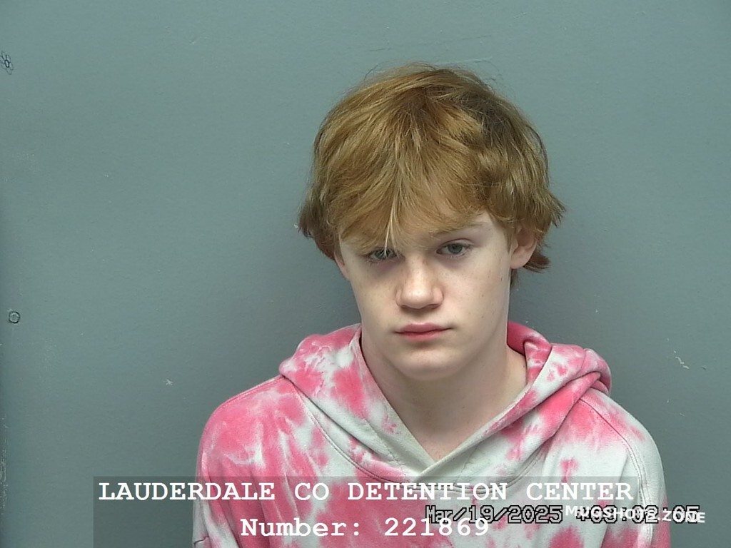 UNDERWOOD-REID AIDAN FOSTER 11/18/2025 - Lauderdale County Mugshots Zone