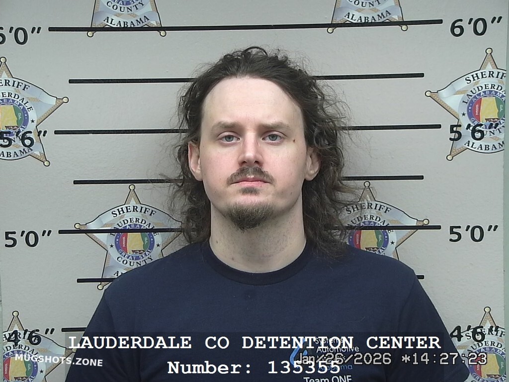 MCCONNELL JESSE LANDON 01/26/2026 - Lauderdale County Mugshots Zone