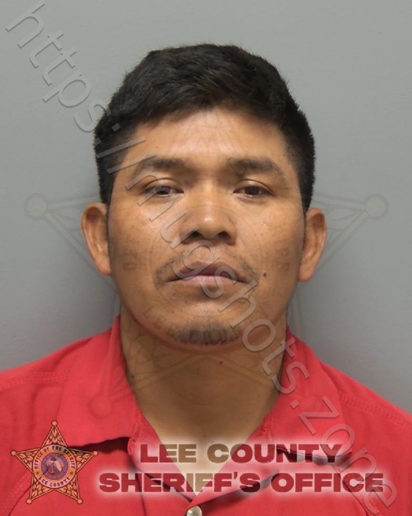 CHIVALAN-PEREZ JOSE RICARDO 06/03/2026 - Lee County Mugshots Zone