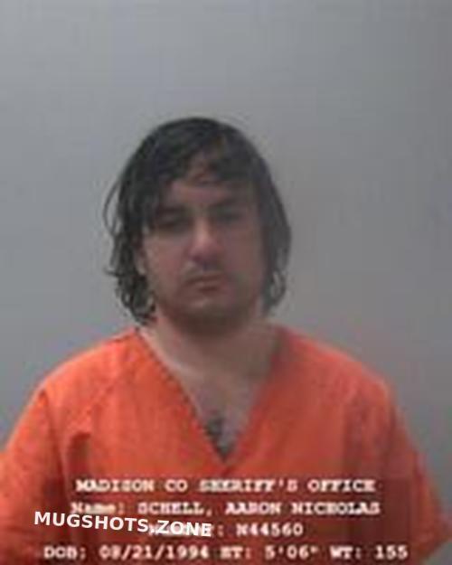 AARON NICHOLAS SCHELL 05/24/2022 - Madison County Mugshots Zone