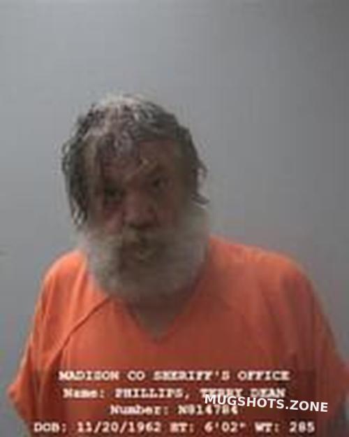 TERRY DEAN PHILLIPS 05/24/2022 - Madison County Mugshots Zone