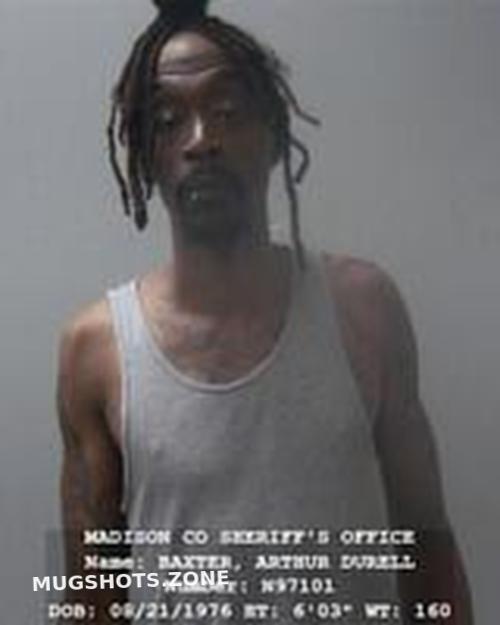 ARTHUR DURELL BAXTER 05/24/2022 - Madison County Mugshots Zone