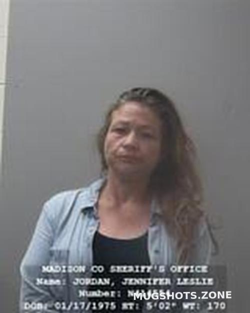 JENNIFER LESLIE JORDAN 05/30/2022 - Madison County Mugshots Zone