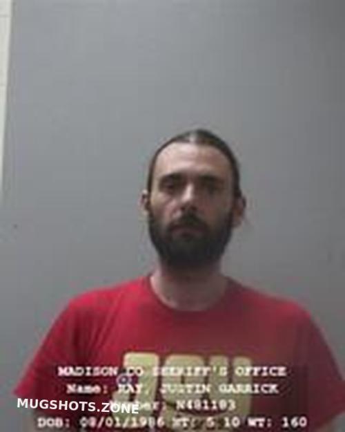 JUSTIN GARRICK RAY 06/04/2022 - Madison County Mugshots Zone