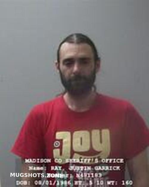 JUSTIN GARRICK RAY 06/05/2022 - Madison County Mugshots Zone