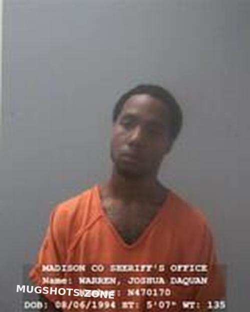 JOSHUA DAQUAN WARREN 06/14/2022 - Madison County Mugshots Zone