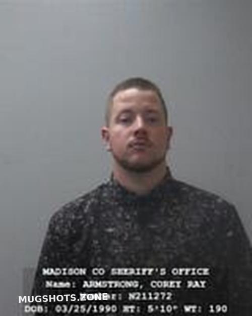 COREY RAY ARMSTRONG 06/22/2022 - Madison County Mugshots Zone