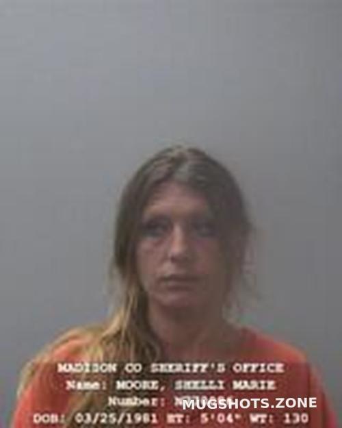 SHELLI MARIE MOORE 07/18/2022 - Madison County Mugshots Zone