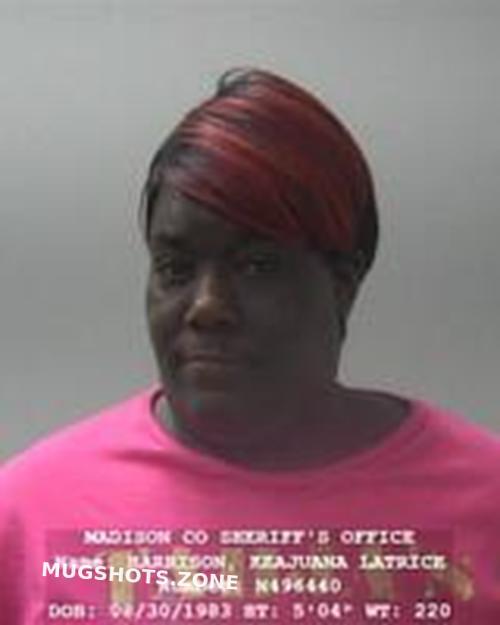 KEAJUANA LATRICE HARRISON 07/20/2022 - Madison County Mugshots Zone