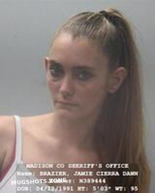 JAMIE CIERRA DAWN BRAZIER 07/28/2022 - Madison County Mugshots Zone