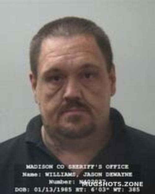 JASON DEWAYNE WILLIAMS 07/29/2022 - Madison County Mugshots Zone