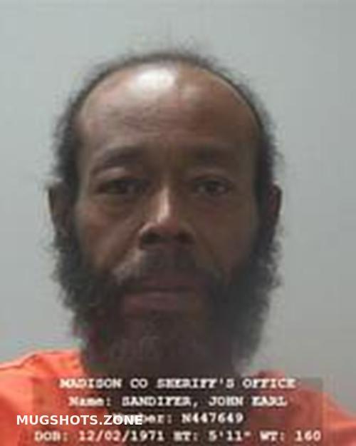 JOHN EARL SANDIFER 08/01/2022 - Madison County Mugshots Zone