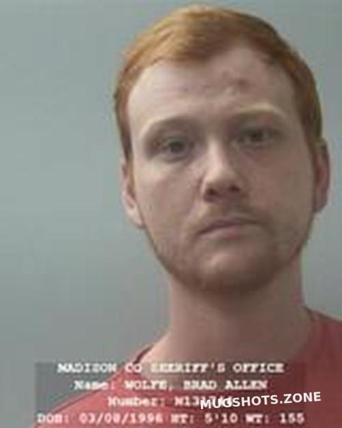 BRAD ALLEN WOLFE 08/04/2022 - Madison County Mugshots Zone