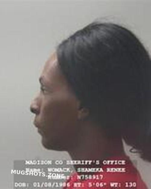 SHAMEKA RENEE WOMACK 08/10/2022 - Madison County Mugshots Zone