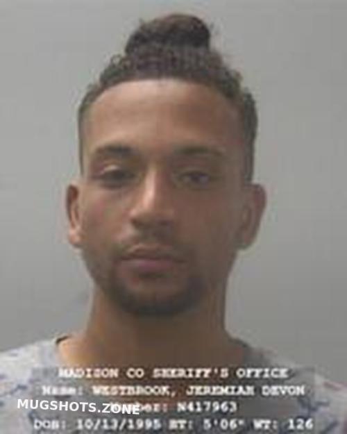 JEREMIAH DEVON WESTBROOK 08/10/2022 - Madison County Mugshots Zone