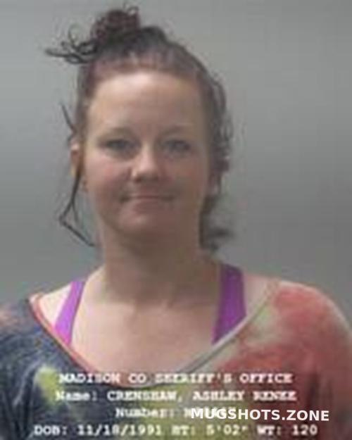 ASHLEY RENEE CRENSHAW 08/11/2022 - Madison County Mugshots Zone