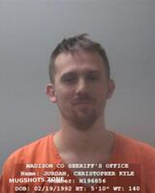 CHRISTOPHER KYLE JORDAN 08/13/2022 - Madison County Mugshots Zone