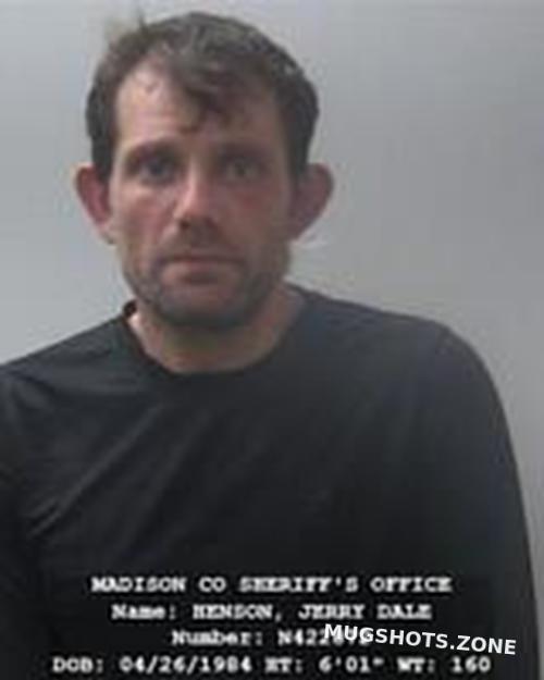 JERRY DALE HENSON 08/15/2022 - Madison County Mugshots Zone