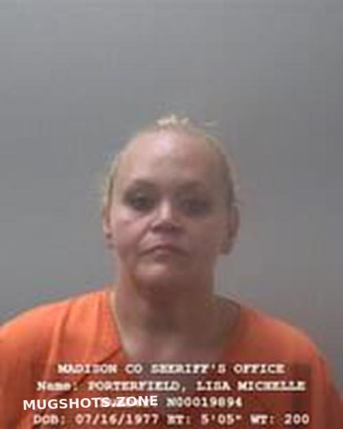 LISA MICHELLE PORTERFIELD 08/23/2022 - Madison County Mugshots Zone