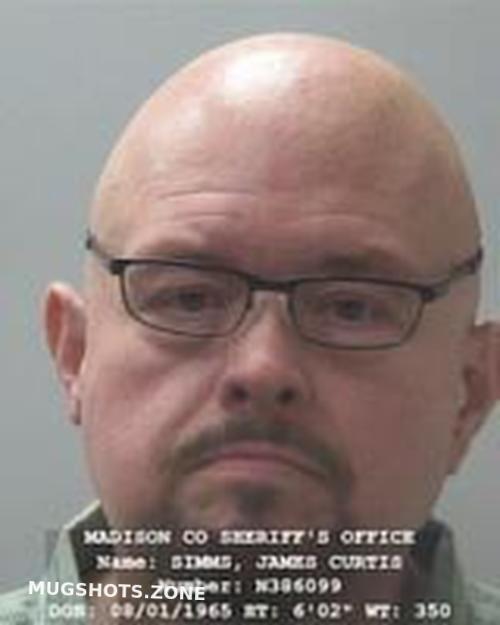JAMES CURTIS SIMMS 08/23/2022 - Madison County Mugshots Zone