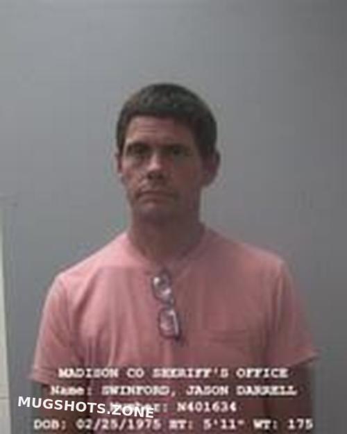 JASON DARRELL SWINFORD 08/23/2022 - Madison County Mugshots Zone