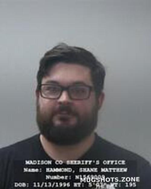 SHANE MATTHEW HAMMOND 08/25/2022 - Madison County Mugshots Zone