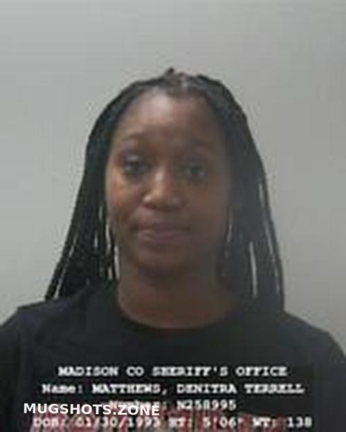 DENITRA TERRELL MATTHEWS 08/25/2022 - Madison County Mugshots Zone