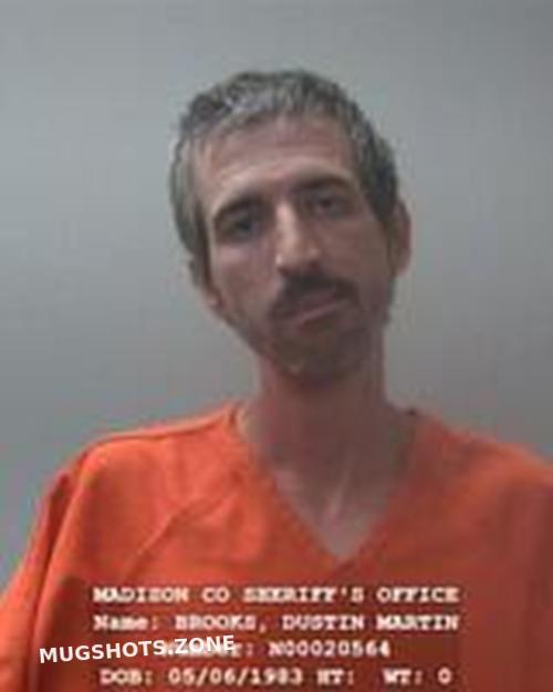 DUSTIN MARTIN BROOKS 08/27/2022 - Madison County Mugshots Zone