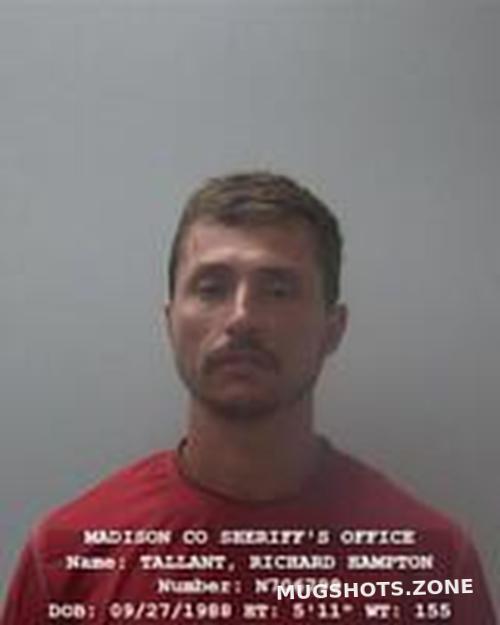 RICHARD HAMPTON TALLANT 08/27/2022 - Madison County Mugshots Zone