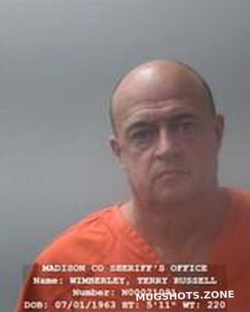 TERRY RUSSELL WIMBERLEY 08/31/2022 - Madison County Mugshots Zone