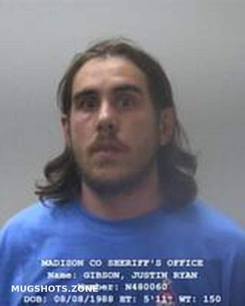 JUSTIN RYAN GIBSON 08/31/2022 - Madison County Mugshots Zone
