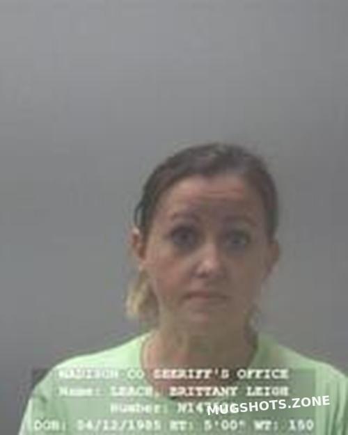 BRITTANY LEIGH LEACH 08/31/2022 - Madison County Mugshots Zone