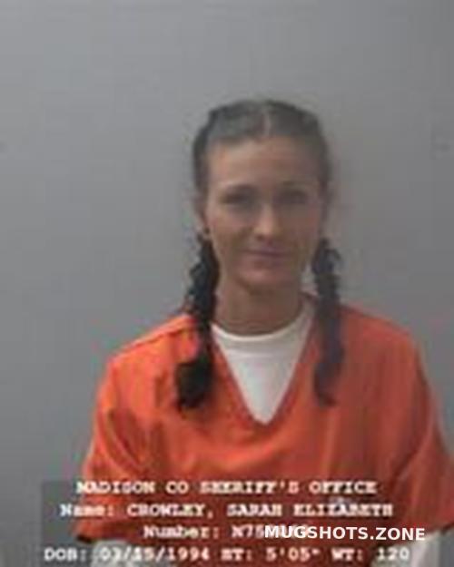 SARAH ELIZABETH CROWLEY 09/02/2022 - Madison County Mugshots Zone