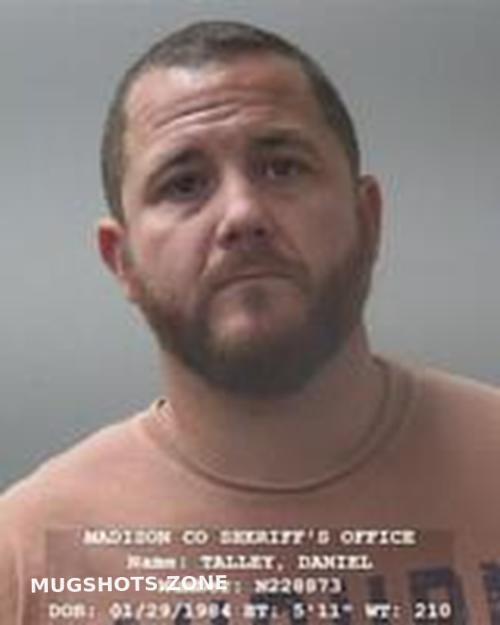 DANIEL TALLEY 09/07/2022 - Madison County Mugshots Zone