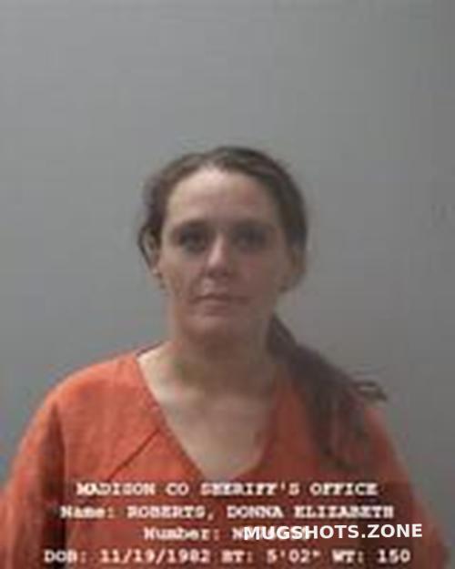 DONNA ELIZABETH ROBERTS 09/10/2022 - Madison County Mugshots Zone