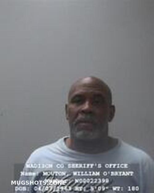 WILLIAM O'BRYANT MOUTON 09/10/2022 - Madison County Mugshots Zone