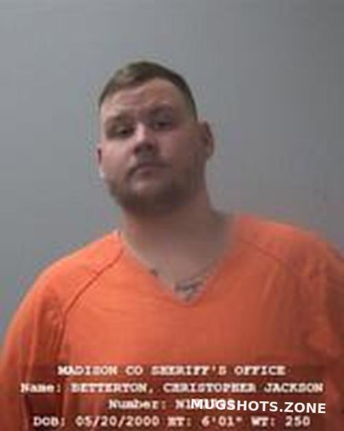 CHRISTOPHER JACKSON BETTERTON 09/12/2022 - Madison County Mugshots Zone