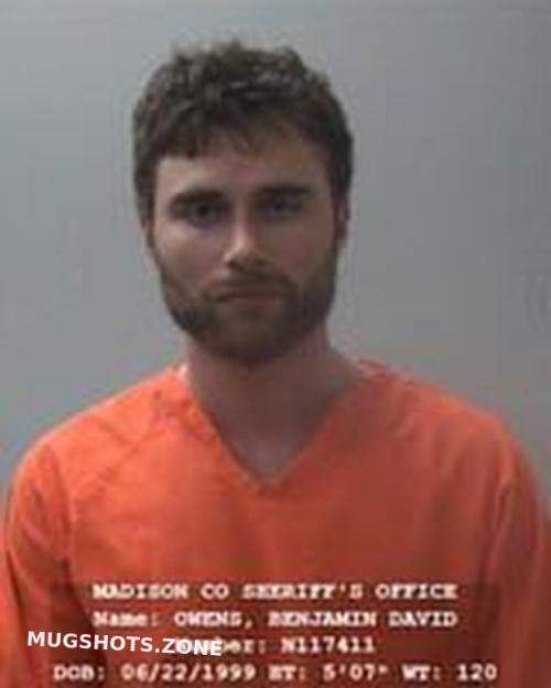 BENJAMIN DAVID OWENS 09/13/2022 - Madison County Mugshots Zone