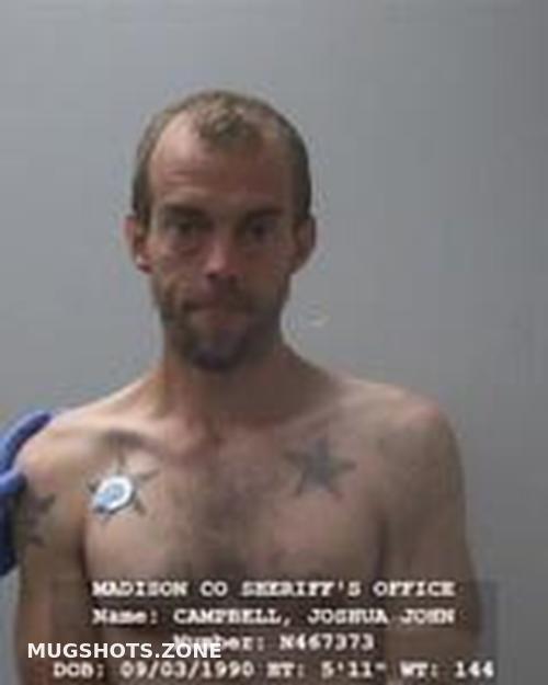 JOSHUA JOHN CAMPBELL 09/19/2022 - Madison County Mugshots Zone