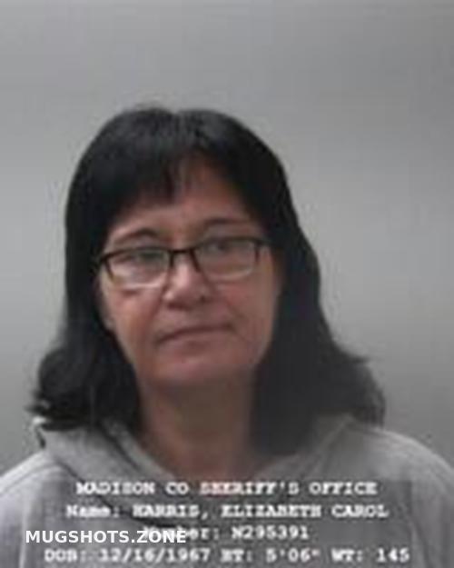 ELIZABETH CAROL HARRIS 09/29/2022 - Madison County Mugshots Zone