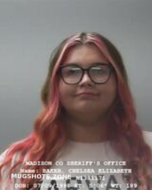 CHELSEA ELIZABETH BAKER 10/01/2022 - Madison County Mugshots Zone