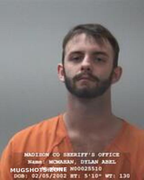 DYLAN ABEL MCMAHAN 10/02/2022 - Madison County Mugshots Zone