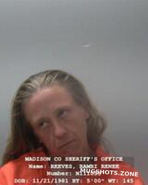 BAMBI RENEE REEVES 10/05/2022 - Madison County Mugshots Zone