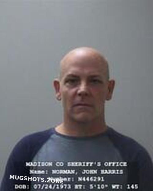 JOHN HARRIS NORMAN 10/06/2022 - Madison County Mugshots Zone