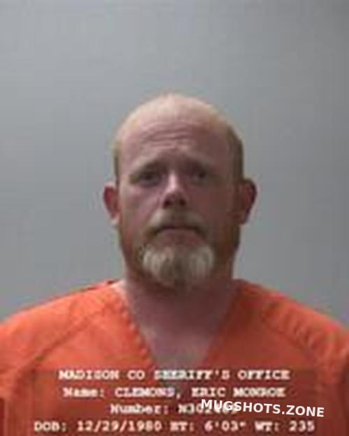 ERIC MONROE CLEMONS 10/06/2022 - Madison County Mugshots Zone