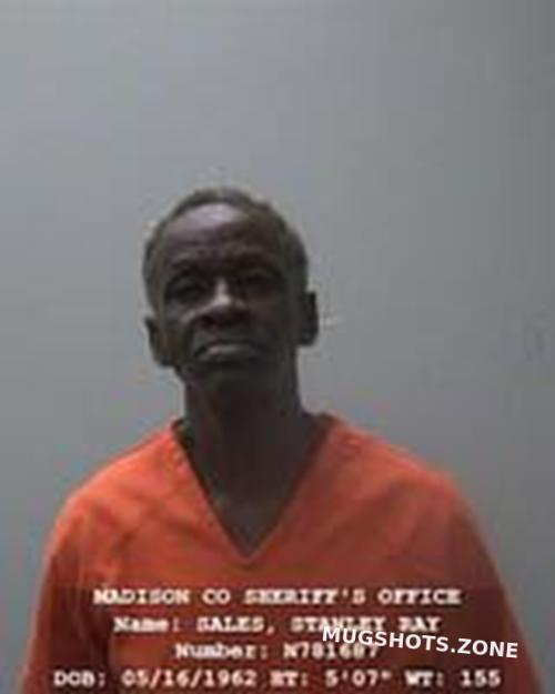 STANLEY RAY SALES 10/06/2022 - Madison County Mugshots Zone