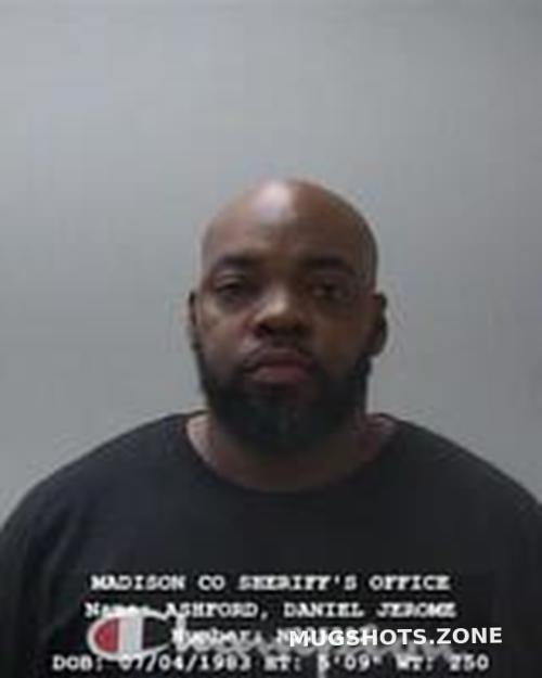 DANIEL JEROME ASHFORD 10/14/2022 - Madison County Mugshots Zone