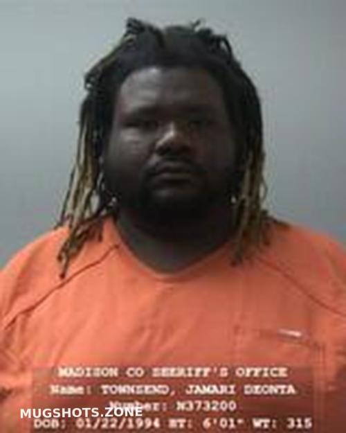 JAMARI DEONTA TOWNSEND 10/16/2022 - Madison County Mugshots Zone